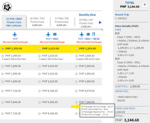 Does Your Cebu Pacific Ticket Include the Terminal Fee?